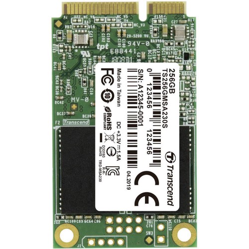 Transcend MSA230S 256 GB SSD mSATA interne mSATA au détail ...