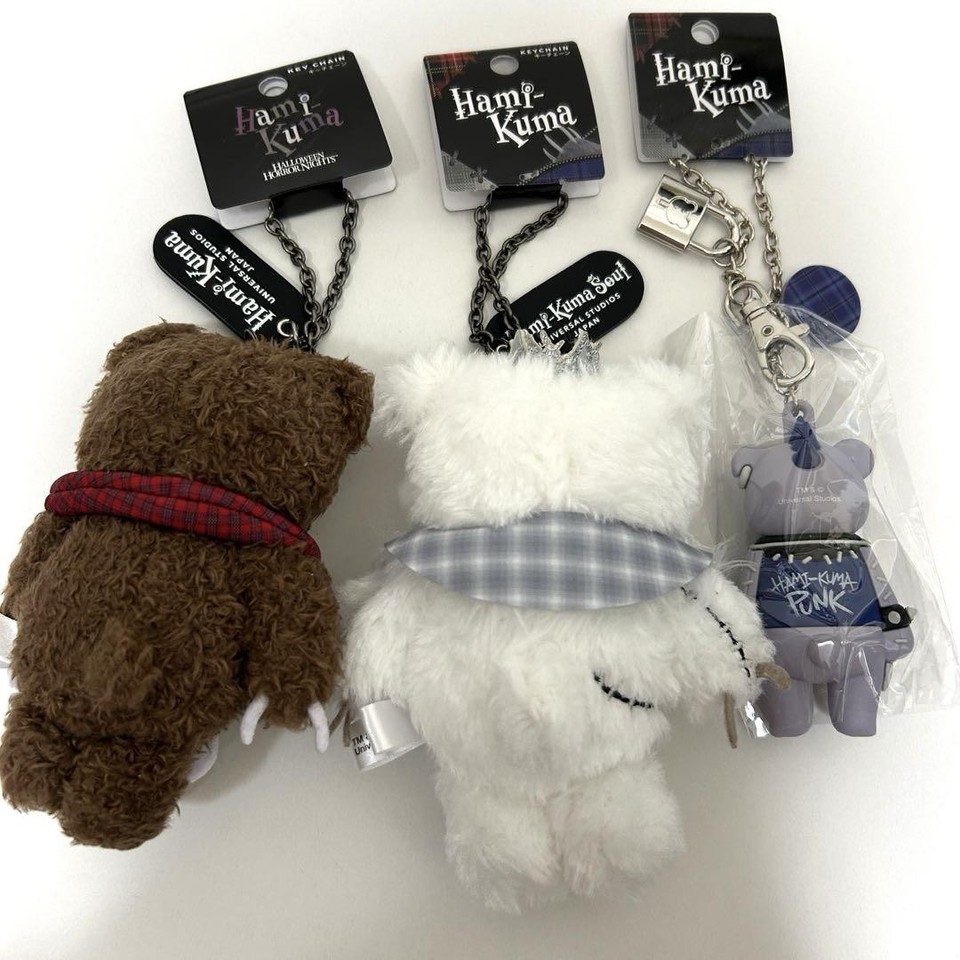 Universal Studios Japan Hamikuma Soul Punk Keychain 3-Piece Set Used | eBay