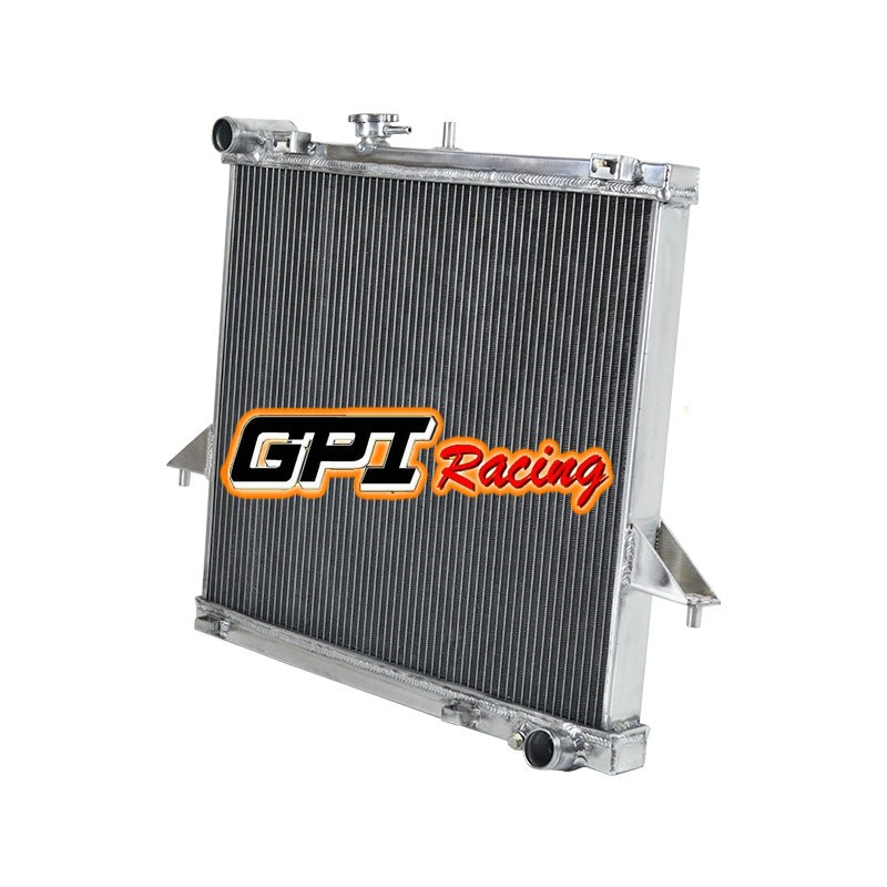 Aluminum Alloy Radiator +FAN FOR Isuzu/Chevy D-MAX,HOLDEN RODEO 2.5TDI ...