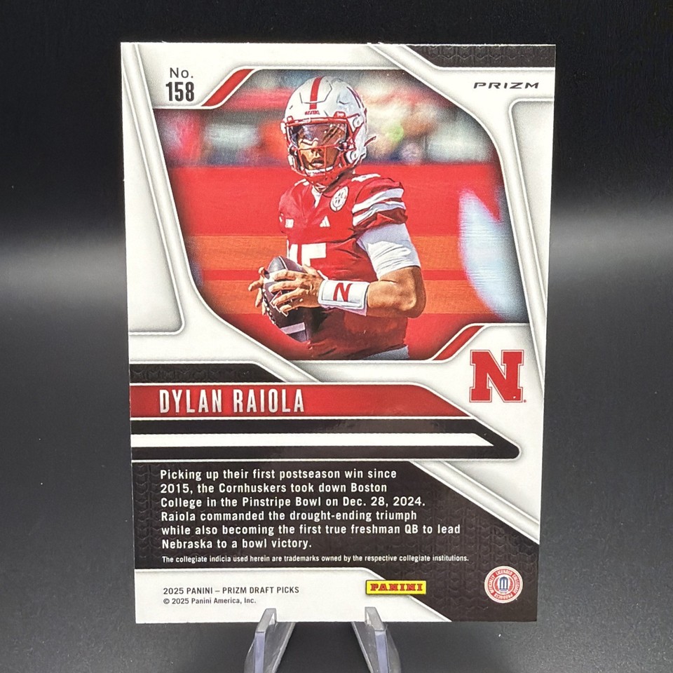 2024 Panini Prizm Draft Picks - Rated Prospect Dylan Raiola Purple Wave ...