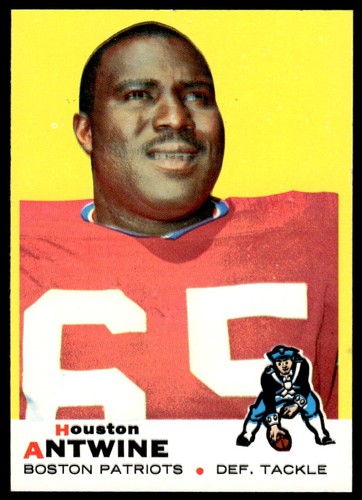 1969 Topps Houston Antwine Boston Patriots #108 | | eBay