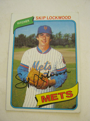 1980 Topps #567 Skip Lockwood Baseball Card, Good Cond (GS23-11) | eBay