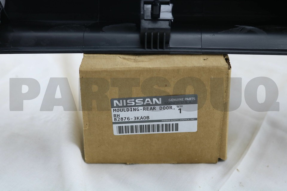 828763KA0B Genuine Nissan MOULDING REAR DOOR, RH 82876-3KA0B | eBay