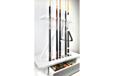 Billard Queue Halter Ständer Z-Style 8 Queue Pool Snooker Kugeln Holz ...