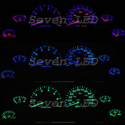 LED kit for ZJ Jeep Grand Cherokee Gauge Cluster Dash Instrument 93-98 ...