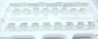 Crystal chess set from Imperial Crystal, all glass board & pieces "Used ...