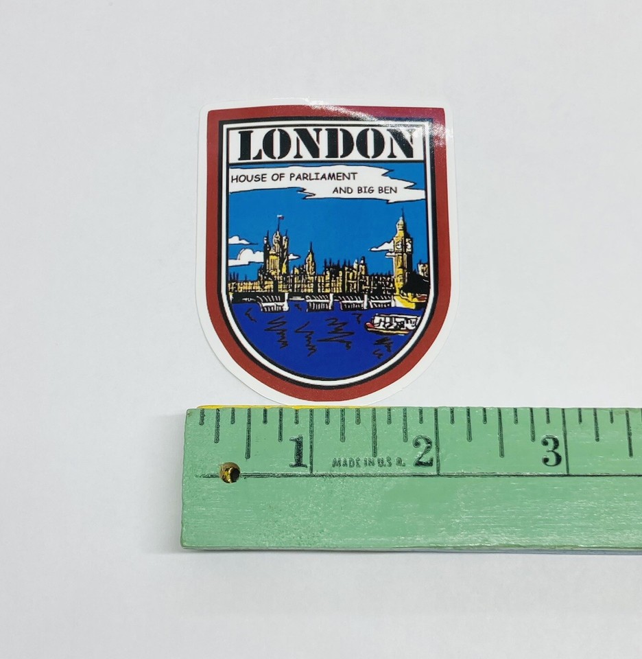 House Of Parliament & Big Ben Sticker London Decal Vinyl Travel ...