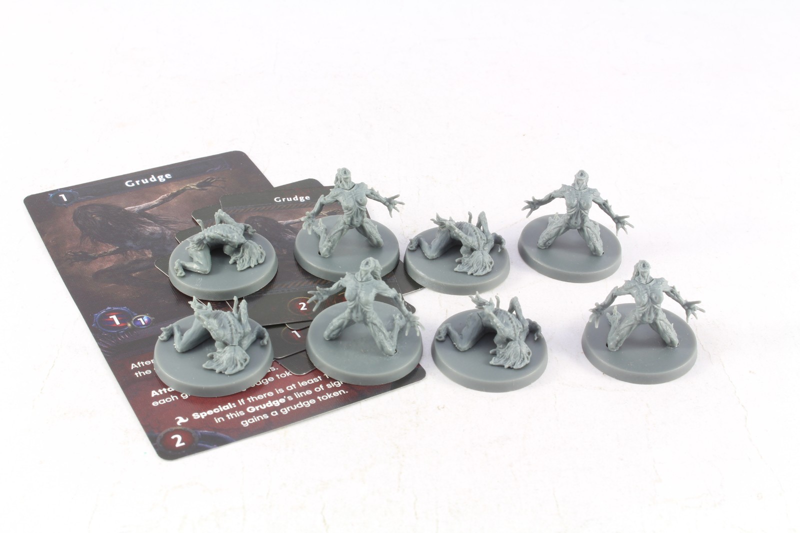 Deep Madness Board Game Endless Nightmares Grudge Figure x 8 New ...