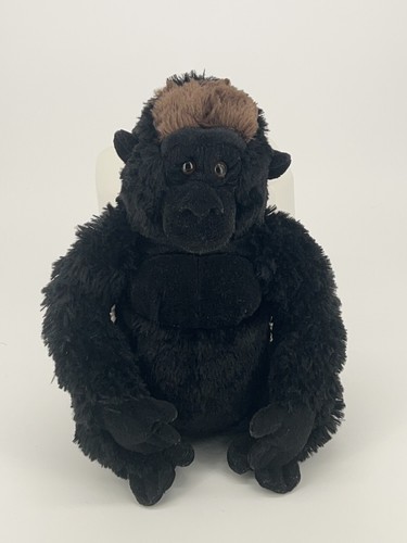 Wild Republic Silverback Gorilla 12” Realistic Monkey Plush Stuffed ...