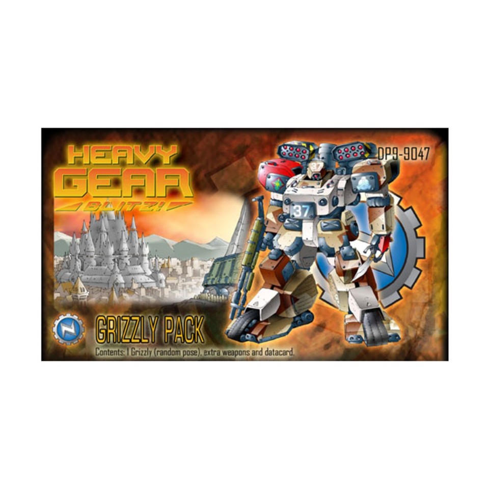 DP9 Heavy Gear Blitz! Northern Guard Grizzly Pack Pack New | eBay