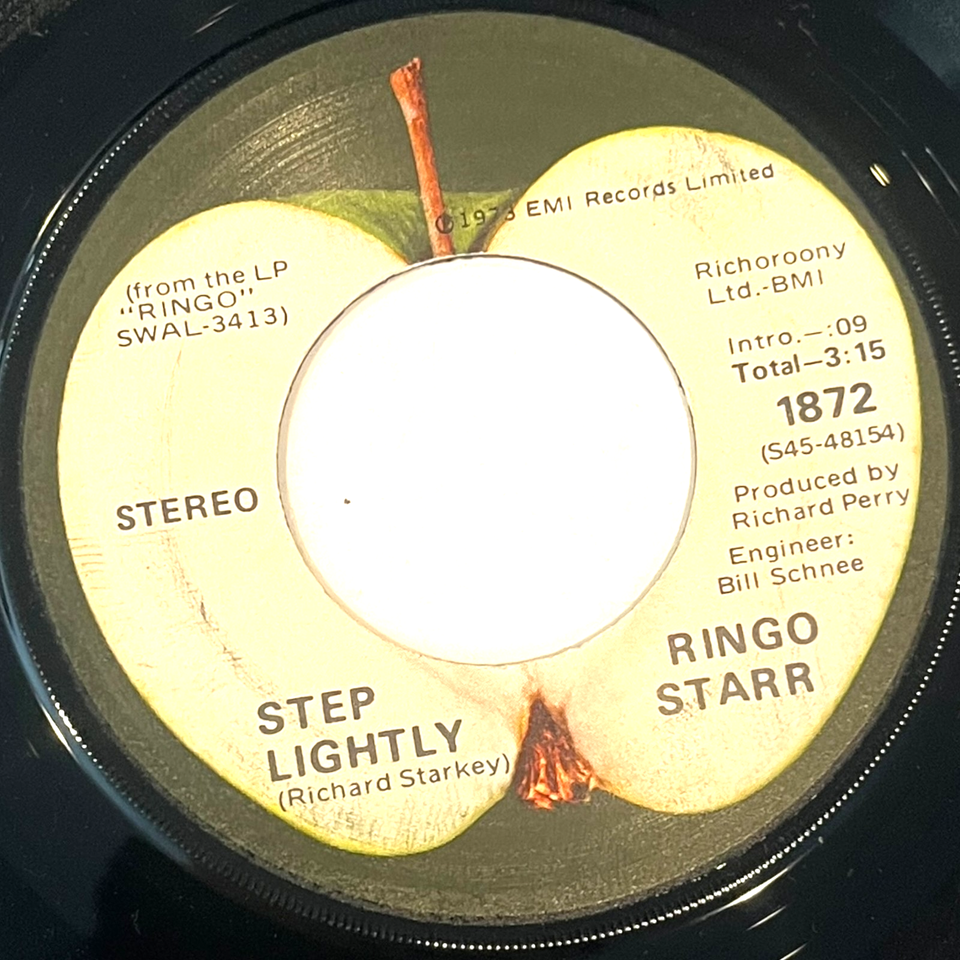 Ringo Starr - Step Lightly / Oh My My - 45rpm 7" Vinyl Record Single | eBay