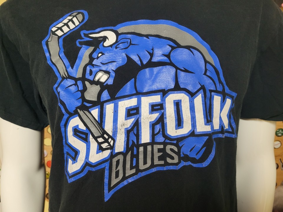 VTG Suffolk County Police Department Blues Hockey Team T Shirt SCPD NY ...