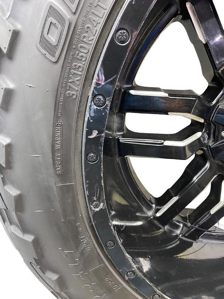 2019 FORD F250 FUEL SLEDGE D595 WHEEL RIM D595 24X12 8X170MM 37X13 ...