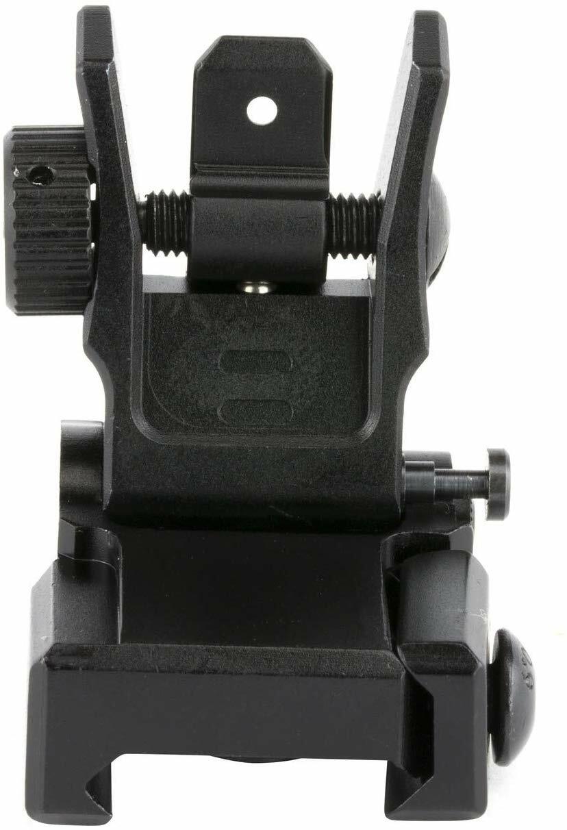 UTG MNT955 Low Profile Flip-up Rear Sight with Dual Aiming Aperture for ...