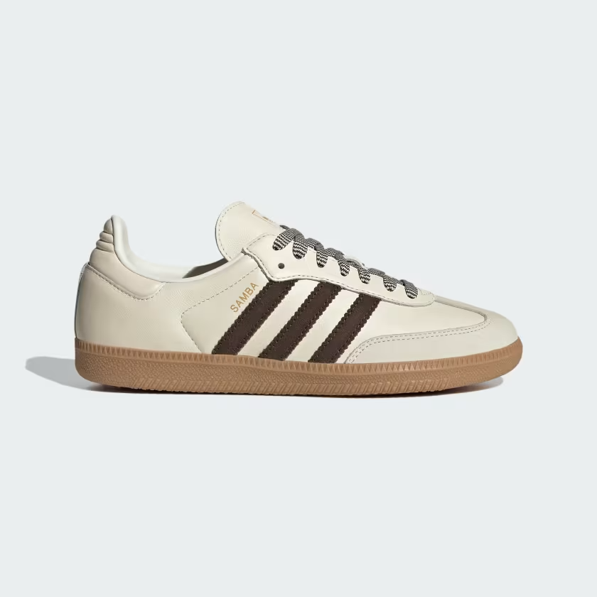Adidas Orignals Samba Off White Dark Brown Womans 5-12Size JS3181 ...