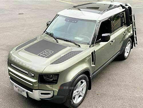 Foldable Liftable Ladder Protective Frame Fits for Land Rover Defender ...