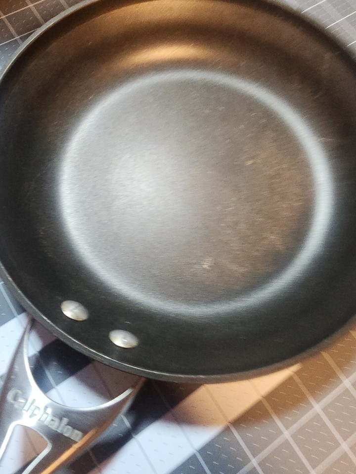 Calphalon 1390 10 Inch Skillet Aluminum Hard-Anodized Nonstick Omelet ...