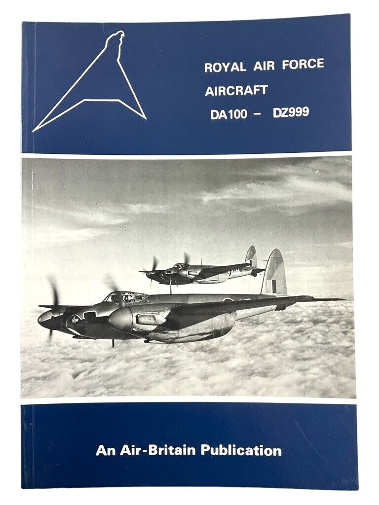 WW2 British RAF Aircraft Serial Numbers DA100-DZ999 Soft Cover ...