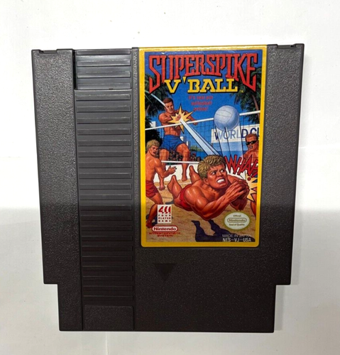 Super Spike V'Ball (Nintendo Entertainment System, 1990) NES Tested ...