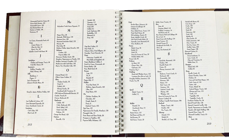 Tony Chachere's 1998 Second Helping Cookbook Favorite South Louisiana ...