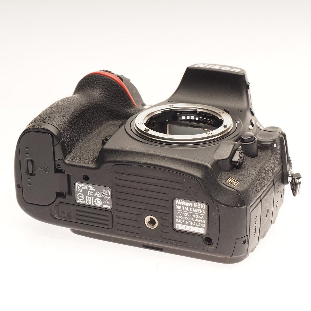 Nikon D810 Gehäuse - FX C-MOS Sensor 36,3 MP ca. 42000 Ausl. Kamera ...