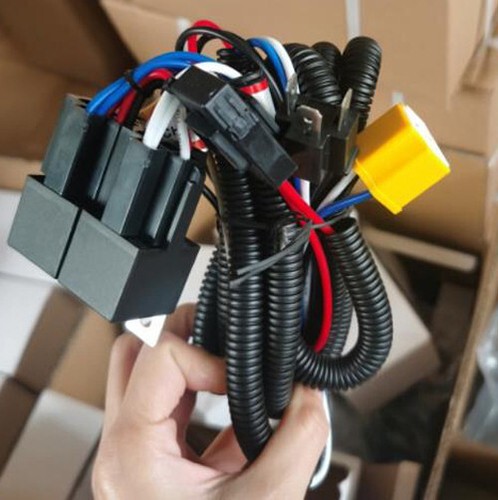 For VW Mk1 Golf Uprated Headlight Wiring Loom Plug & Play Upgrade H4 HQ ...