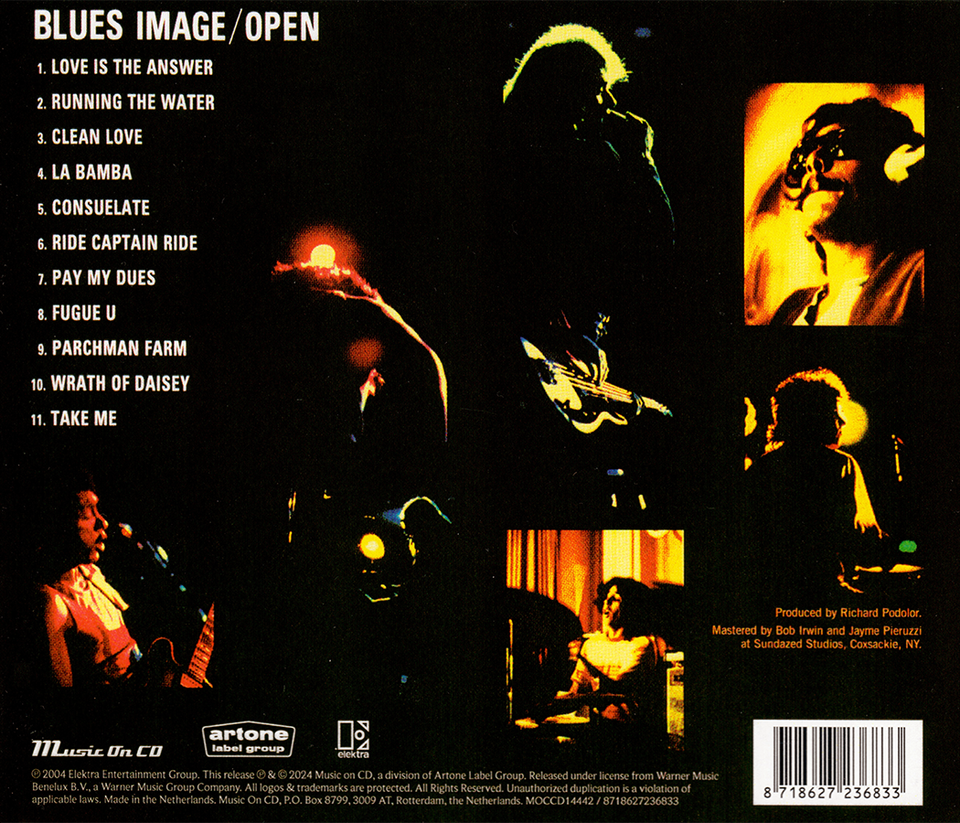 Blues Image ~ Open (1970) CD 2024 Music On CD Netherlands •• NEW •• | eBay
