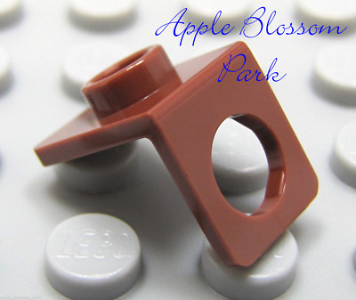 NEW Lego BROWN MINIFIG NECK BRACKET Package Holder Back Plate w/Stud ...