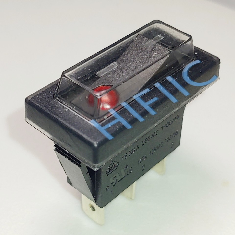SOKEN RK1-15 Rocker Switch 16A 125/250VAC T100/55 3 Pins 2 Positions ...