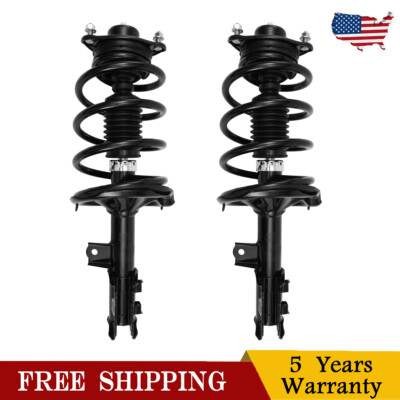 Pair Front Complete Struts w/ Coil Spring Assembly For 2010 2011-2013 ...