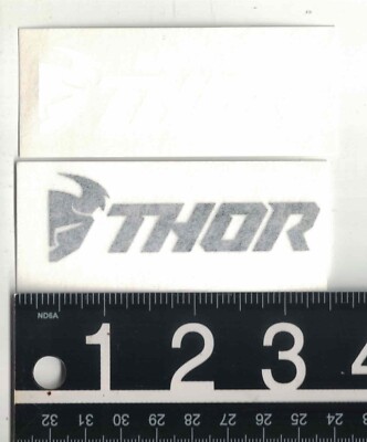 Thor MX Decal 3 in x 1 in Black or White Dirtbike ATV Transfer Sticker ...