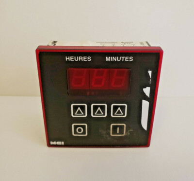 MCI Panel Meter Type 693 FRZC Hueres Minutes | eBay