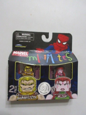 Marvel MiniMates SABRETOOTH & BLINK | eBay