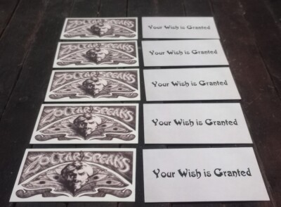 10x Zoltar Speaks Replica Prop Cards From The Movie BIG (1988) | eBay