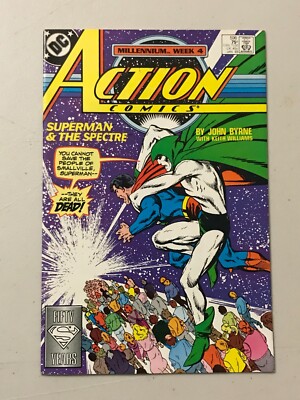 ACTION COMICS SUPERMAN #596 NM DC COMICS COPPER AGE 1988 | eBay