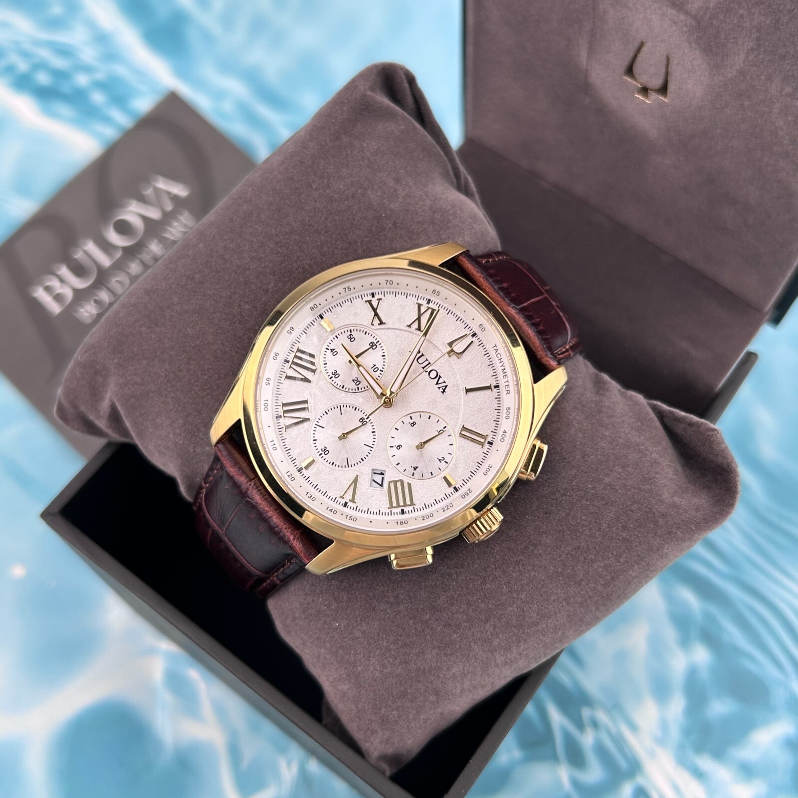 Bulova 97B169 Men's Classic Watch - Brown for sale online | eBay