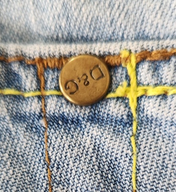 Dolce & Gabbana Authentic Vintage 1973 Rare Jeans Ittierre Dolce & Gabbana Authentic Vintage 1973 Rare Jeans Ittierre