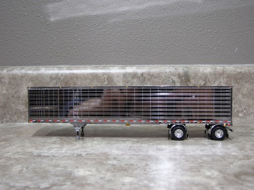 DCP 1/64 Chrome 53' Utility Dry Goods Spread Axle Trailer Farm Toy | eBay