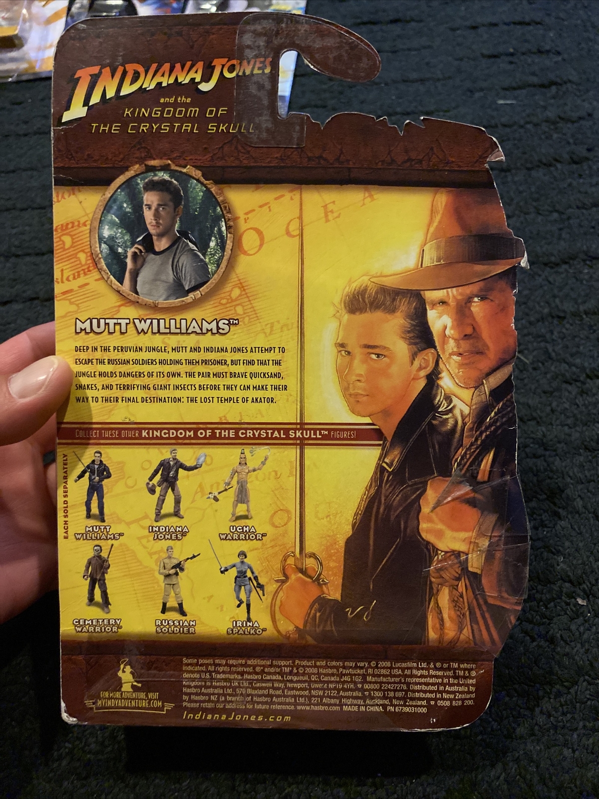 NEW 2008 Mutt Williams No Jacket 3 3/4 Indiana Jones Action Figure by ...