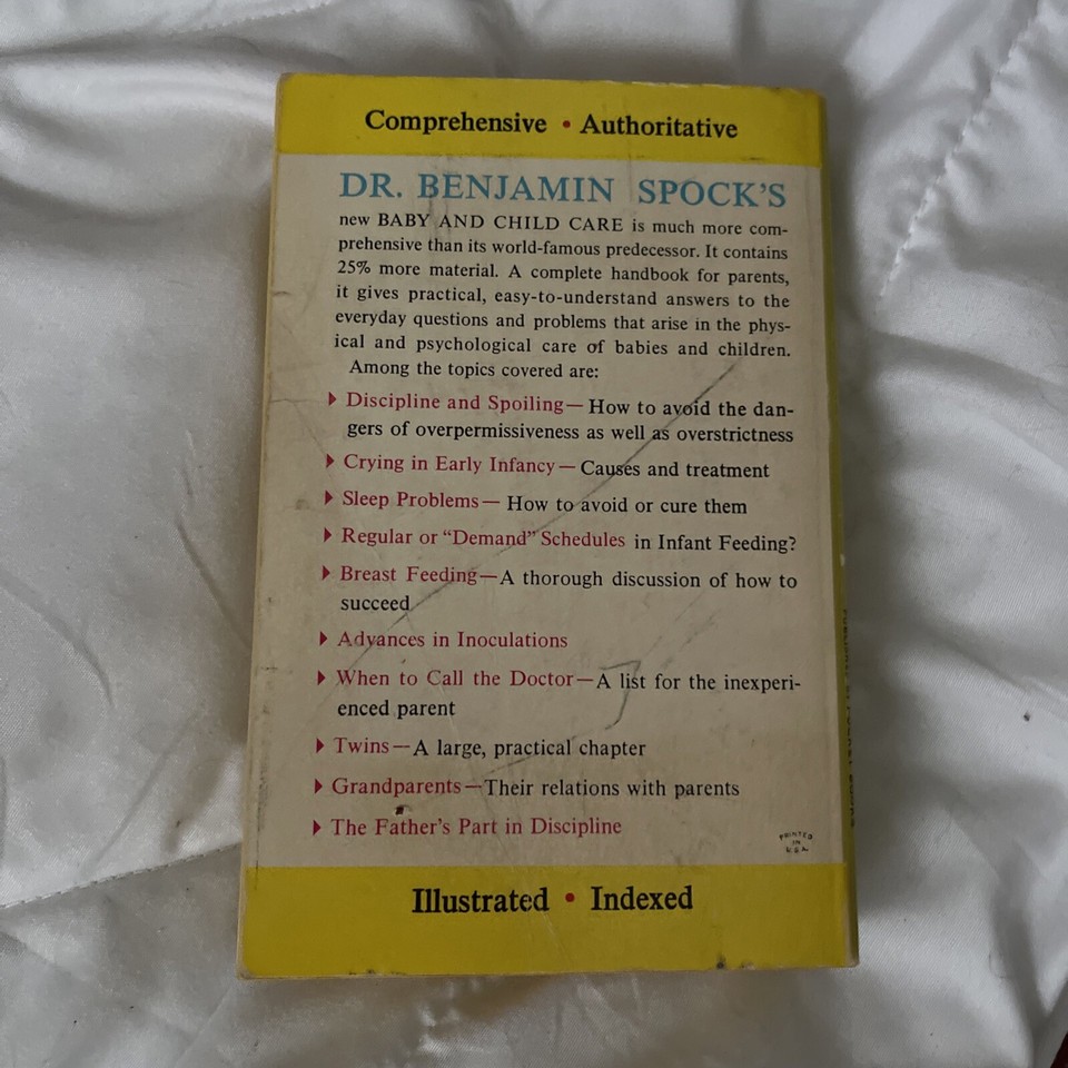 Dr. Benjamin Spock Baby And Child Care Book | eBay