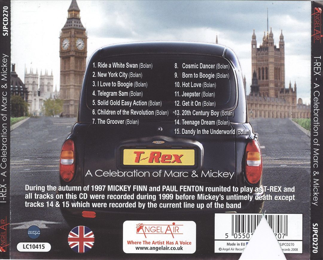 T-REX CLASSIC HITS: A CELEBRATION OF MARC AND MICKEY NEW CD ...