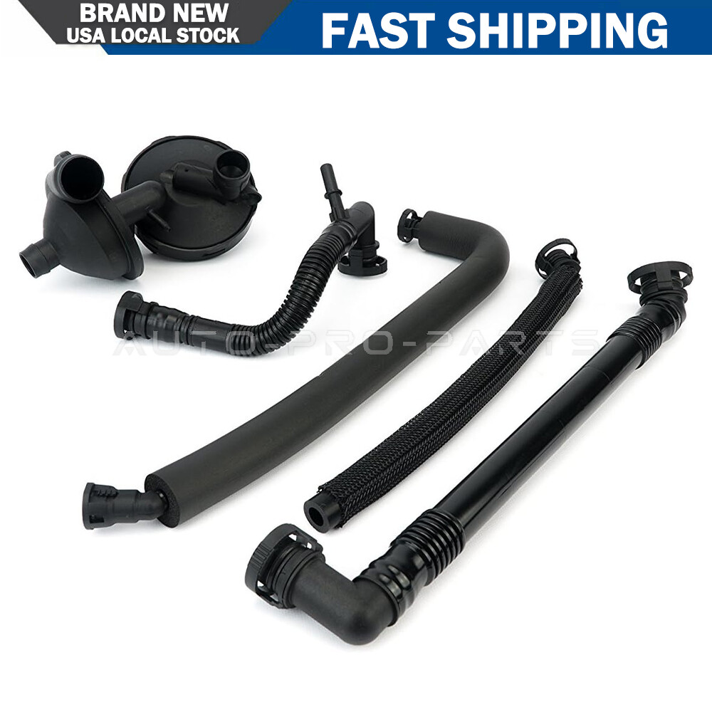 Breather Hose Kit & PCV Crankcase Vent Valve For BMW M52 M54 X3 X5 ...