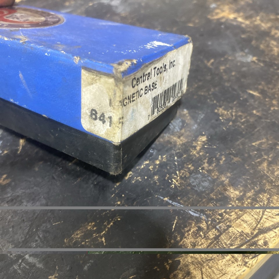 Central Tools Mag Base No. 6415 USA - Magnetic Indicator Holder | eBay