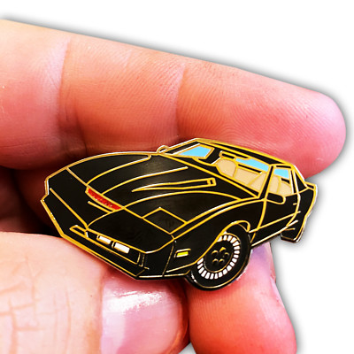 KK-022 KITT Knight Rider Pin with red glitter scanner and 2 pin posts ...