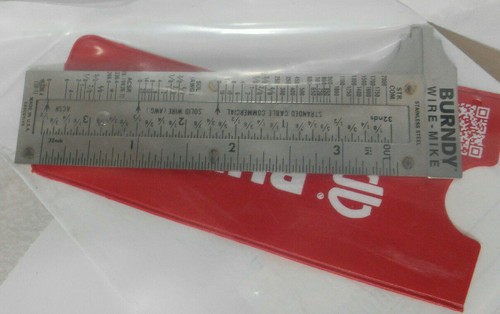Burndy RK1942 Wire Mike Caliper 555476 | eBay