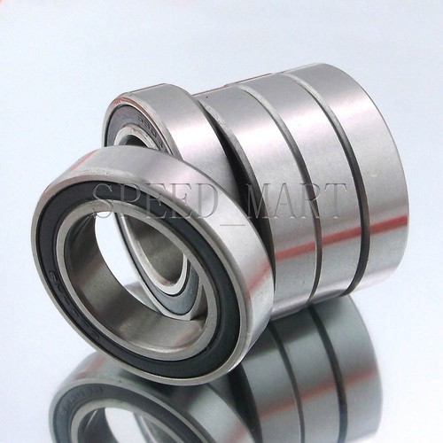 5PCS 6808-2RS 6808RS Deep Groove Rubber Shielded Ball Bearing (40mm ...
