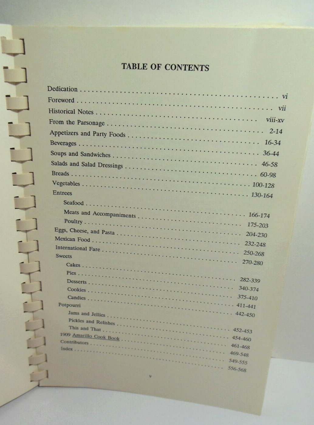 Amarillo Texas First Baptist Chruch Cookbook Centennial 1889 1989 w ...