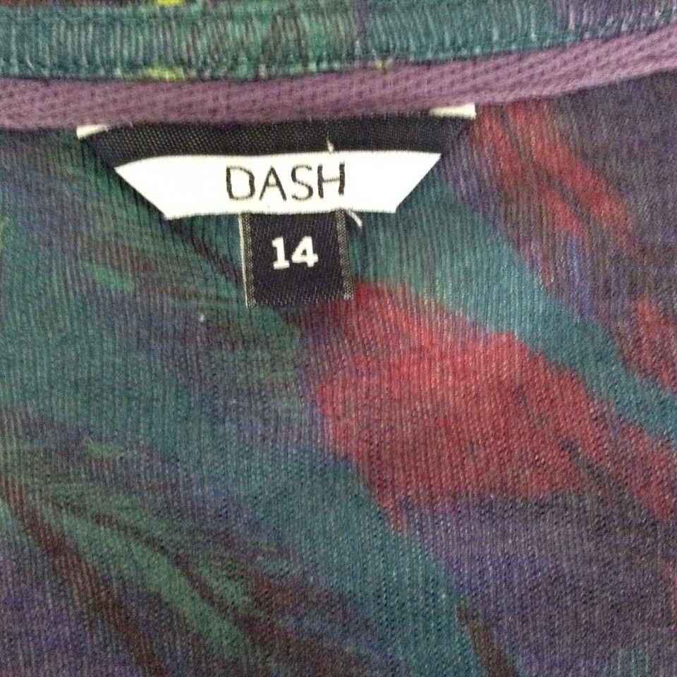 Lovely Ladies DASH Feather Design Top Size 14 | eBay UK