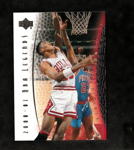 SCOTTIE PIPPEN 2000-01 Upper Deck NBA Legends #53 Chicago Bulls MINT | eBay