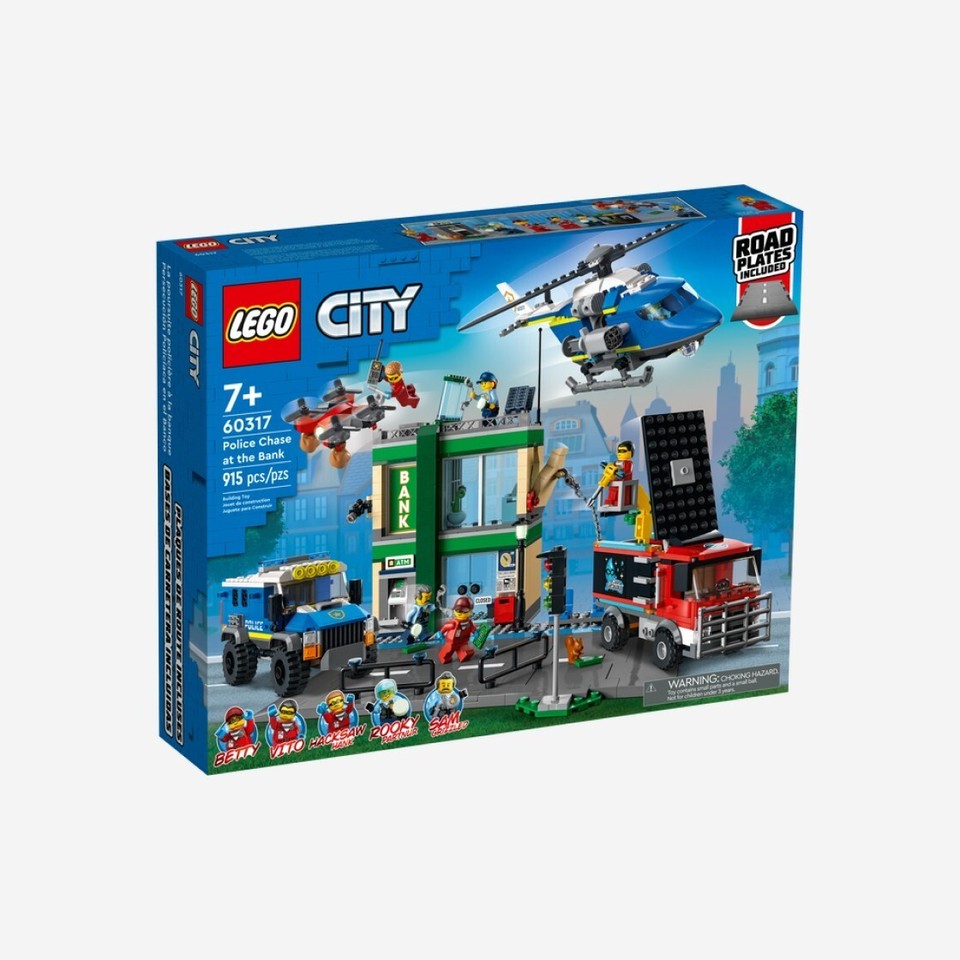 Lego 60317 Police Chase at the Bank 915pcs SEALED | eBay